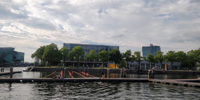 Amsterdam's Marineterrein inner harbour :: Swim in the Outdoors